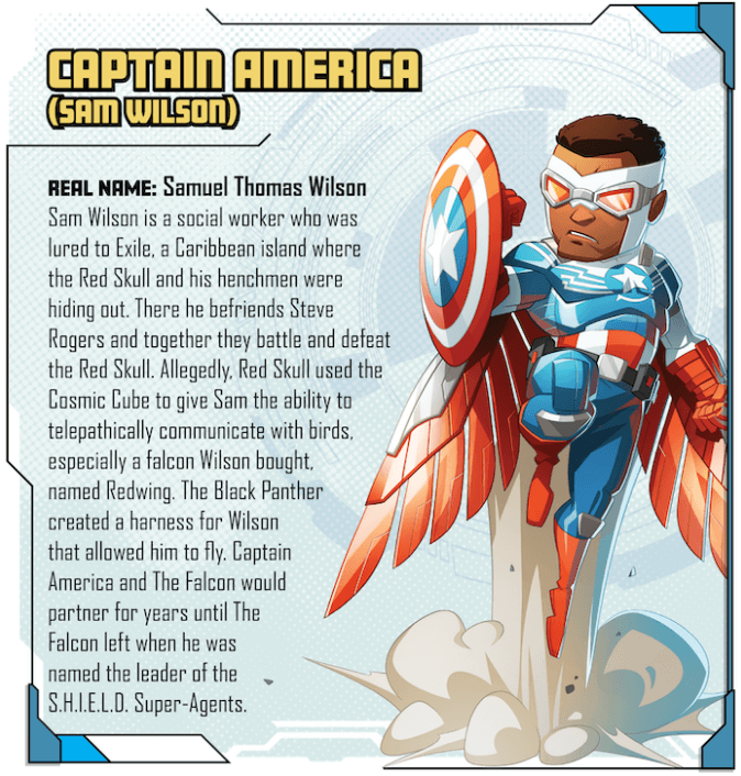 Marvel United: Multiverse – Kickstarter Promos Box (Sam Cap America) (R ...
